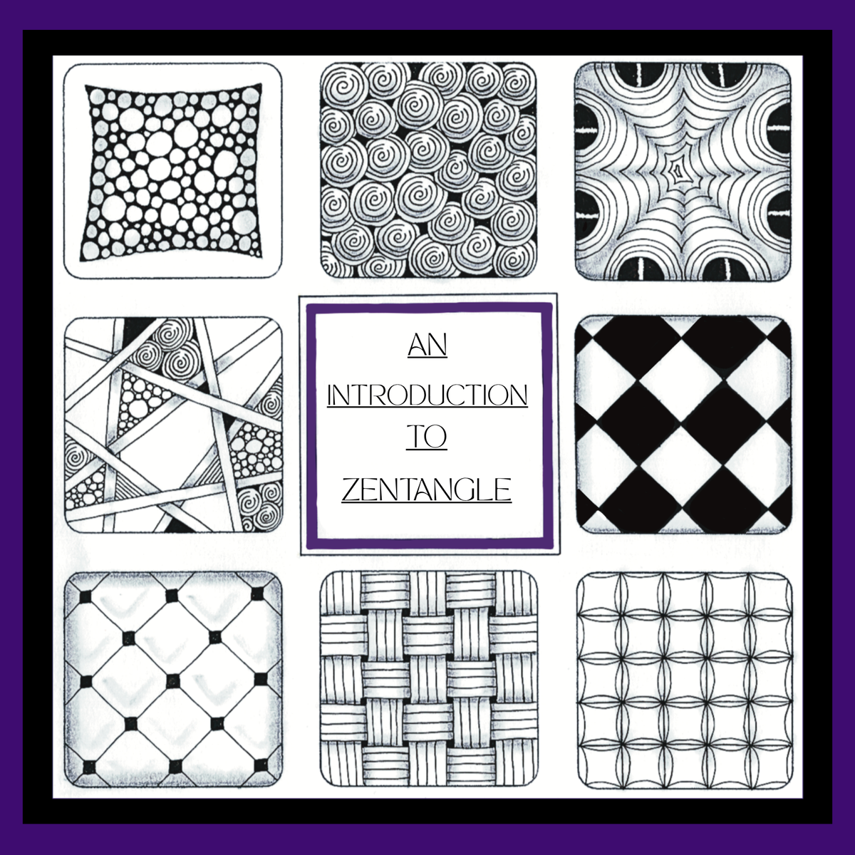 Zentangle 101 - An Introduction to Zentangle – Tangledweb Creations